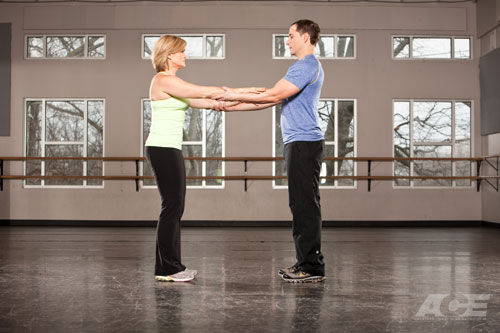 Ab Exercises | Partner Assisted Bodyweight Squats