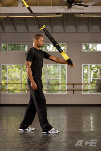 Ab Exercises | TRX ® Single-arm Chest Press