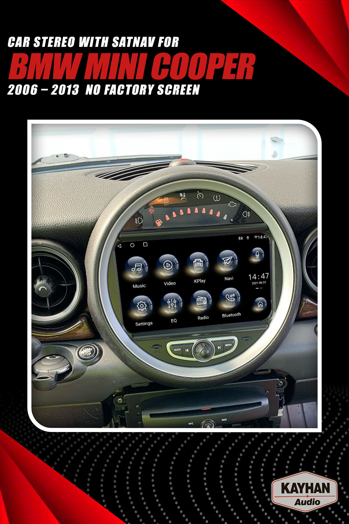 BMW Mini Cooper 2006 - 2013 | Version 5 | Kayhan Audio