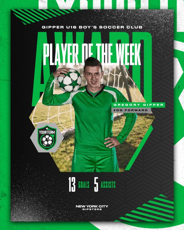Star Of The Week Poster Template