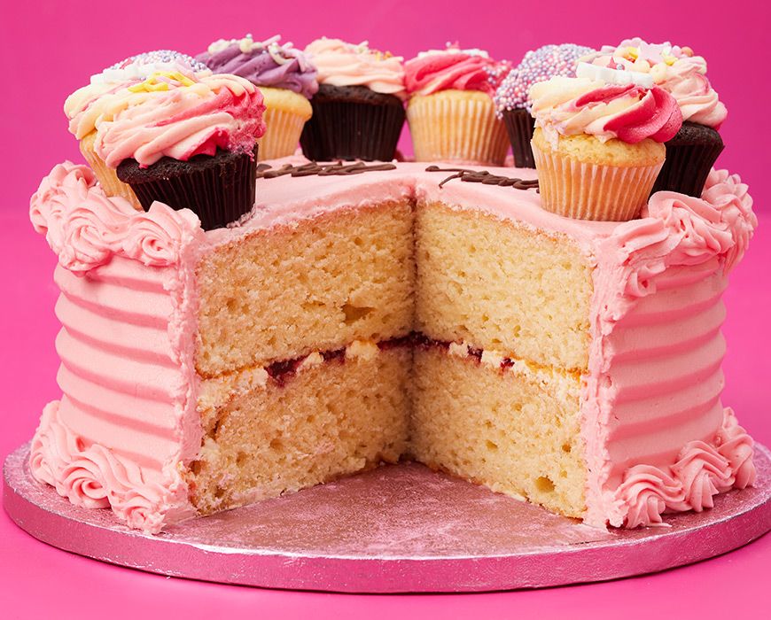 Pink Party Cake