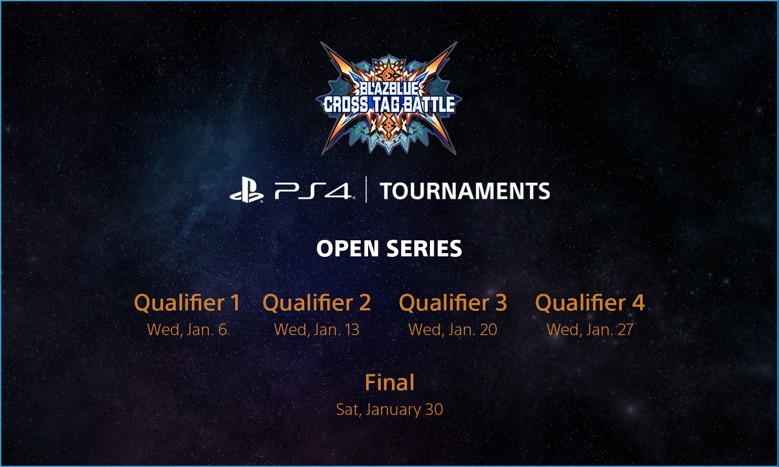 BlazBlue Cross Tag Battle PS4™ Tournaments, Open Series January ...