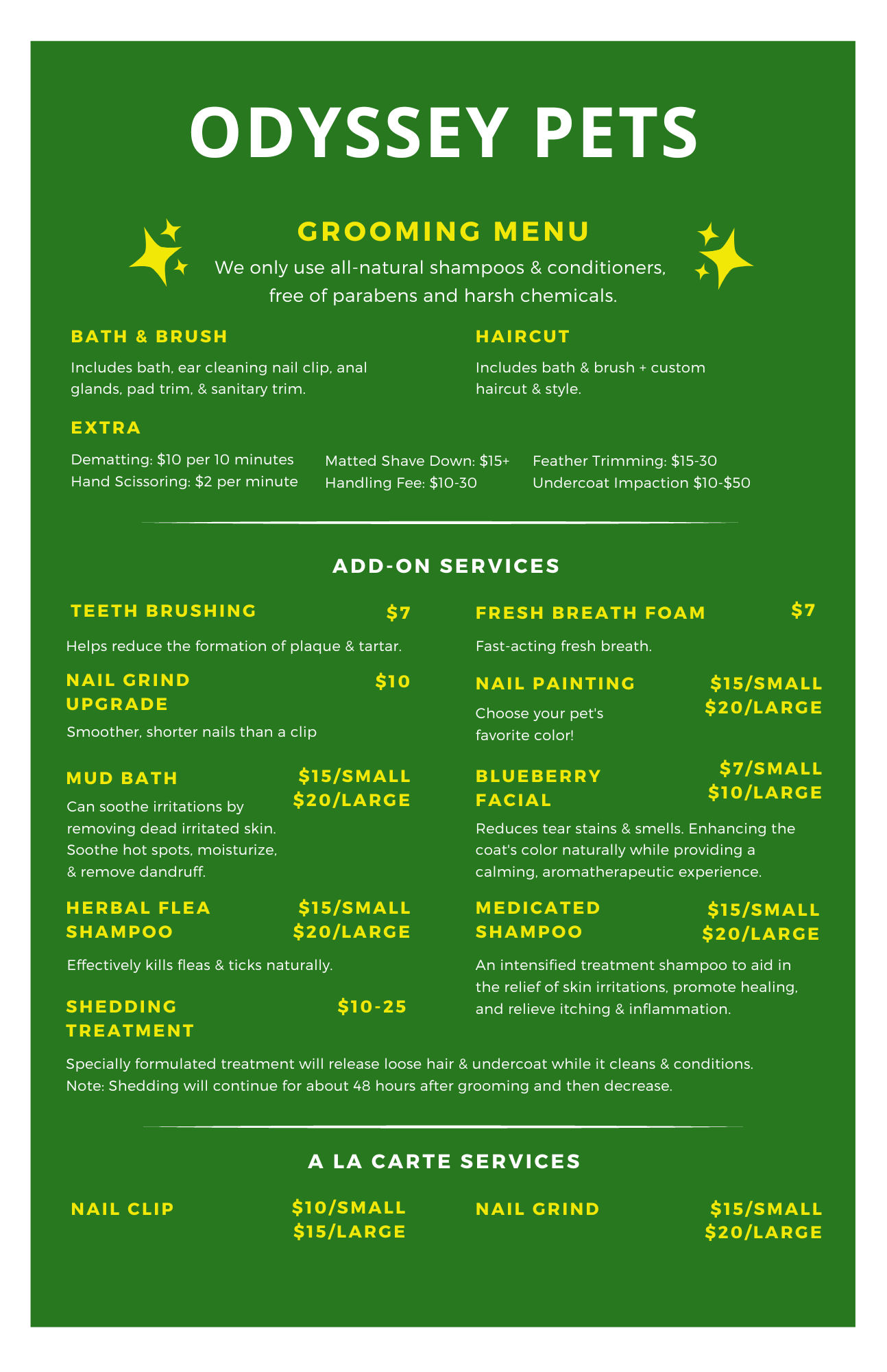 Pet Grooming Salon - Cat & Dog Grooming Service Shop In Dallas At ...