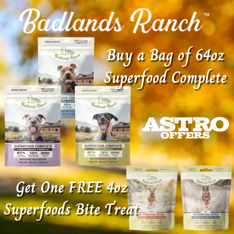 Badlands Ranch | FREE Treat With 64oz Superfood Complete ...