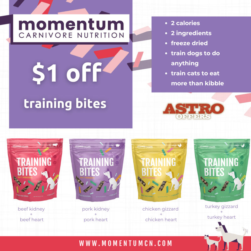 Momentum | $1.00 OFF Training Bites - Canton, Michigan
