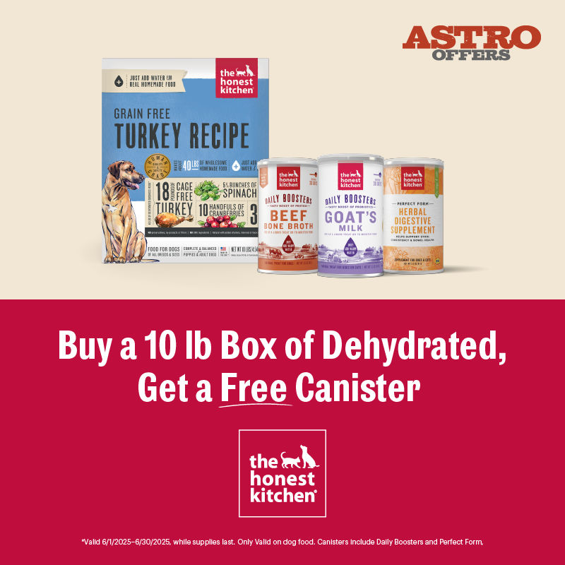 The Honest Kitchen | FREE Canister With 10lb Dehydrated Food Purchase ...