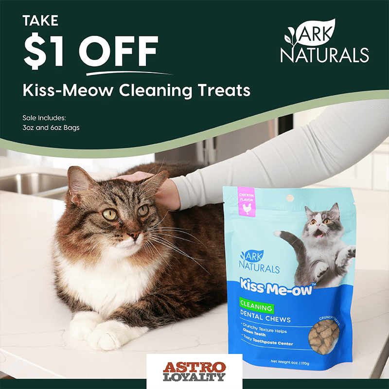 Ark Naturals | $1.00 OFF Kiss Me-ow Cleaning Treats - Canton, Michigan