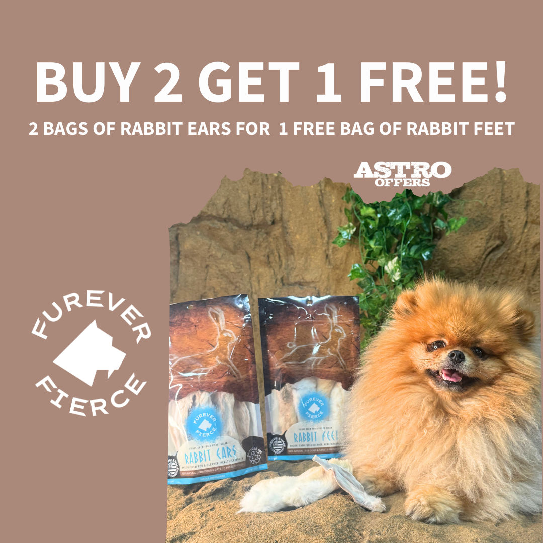 Furever Fierce | FREE Bag Of Rabbit Feet With Qualifying Rabbit Ear ...