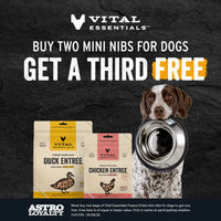 Image of Vital Essentials | Buy 2, Get 1 FREE on Dog Freeze-Dried Mini ...