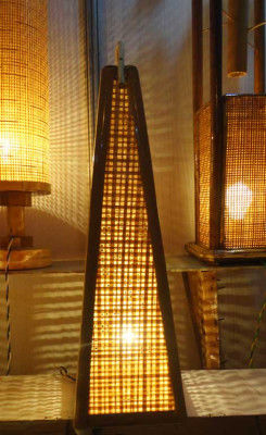 Net Lamp With Handle (#122),bamboo,lamps,bamboo lamp shade,bamboo