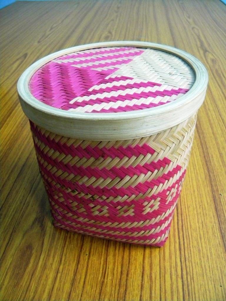 Square Bamboo Box (#2375),bamboo basket buy online india,fine fin