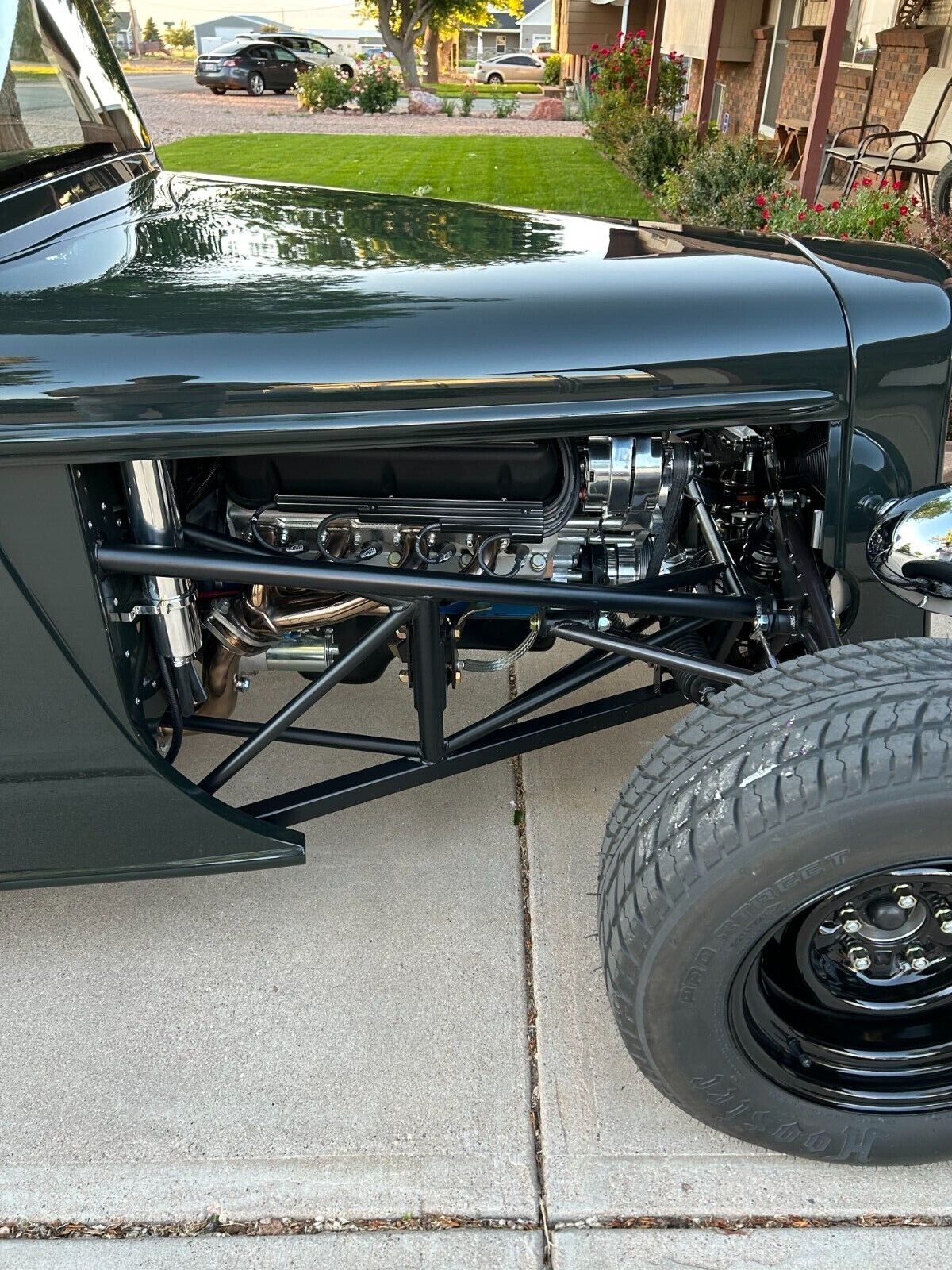 1935 Ford pickup custom [newly built] @ Custom trucks for sale
