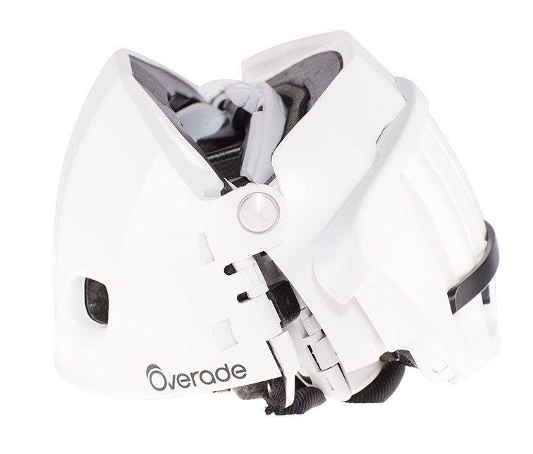 Overade Plixi folding bicycle helmet - A helmet handy to bring anywhere