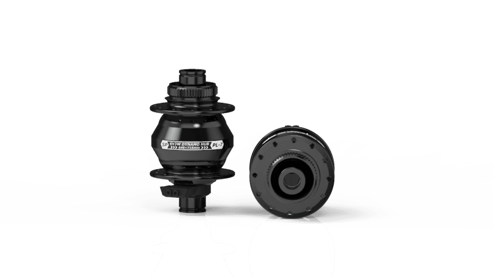 Shutter Precision 7 Series PL-7 Thru-Axel Dynamo Hub – Action Bicycle Club
