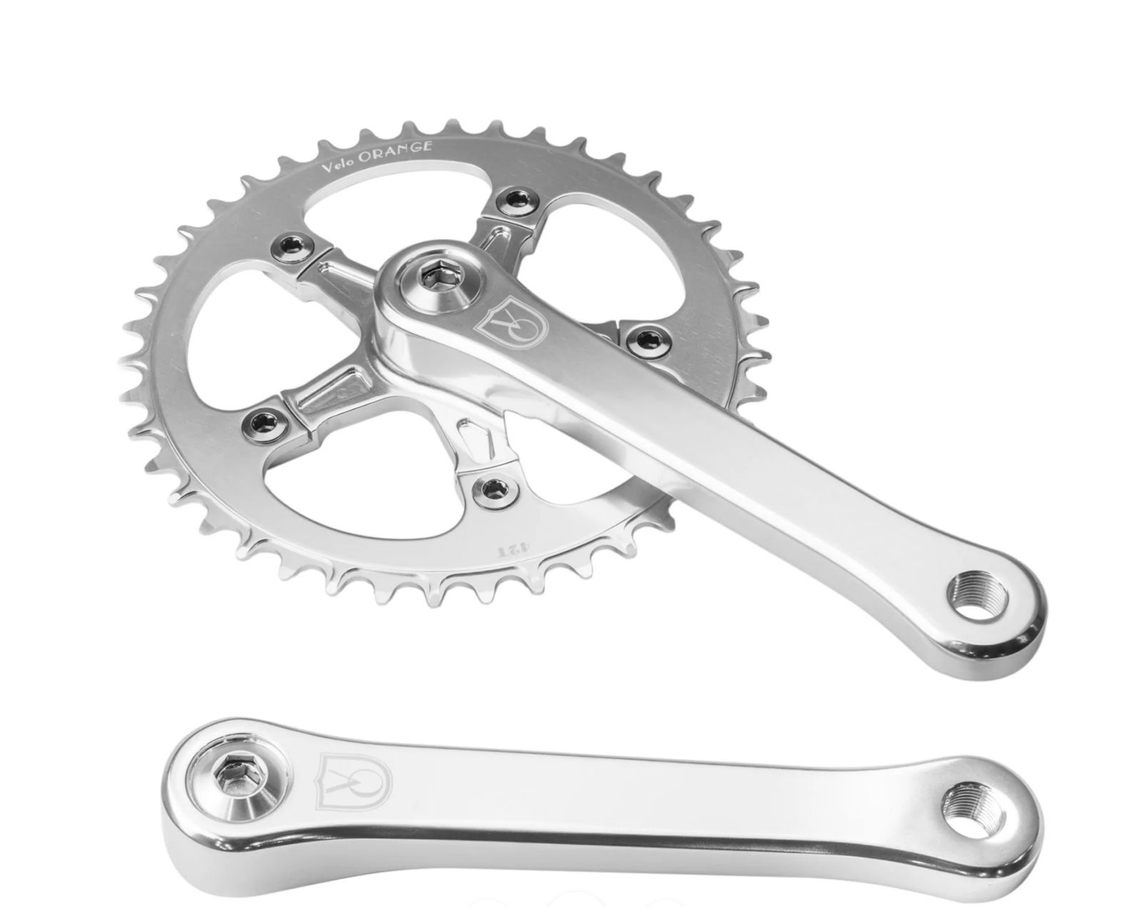 The Velo Orange Single Ring Crankset – Action Bicycle Club