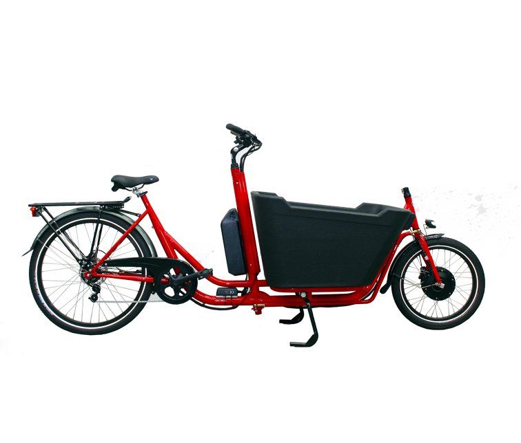 eZee Atlas Front Loading Electric Cargo Bike - Action Bicycle Club