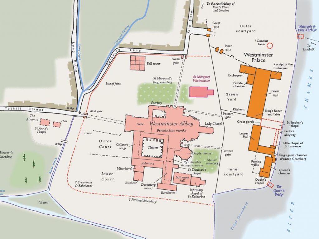 Medieval London Map - a look into the past - Dennis Maps