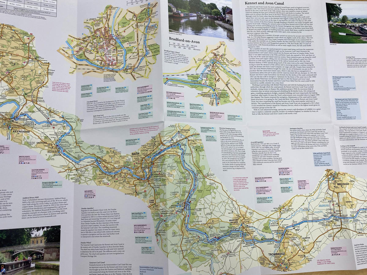 Heron Maps British Waterways Maps - Dennis Maps