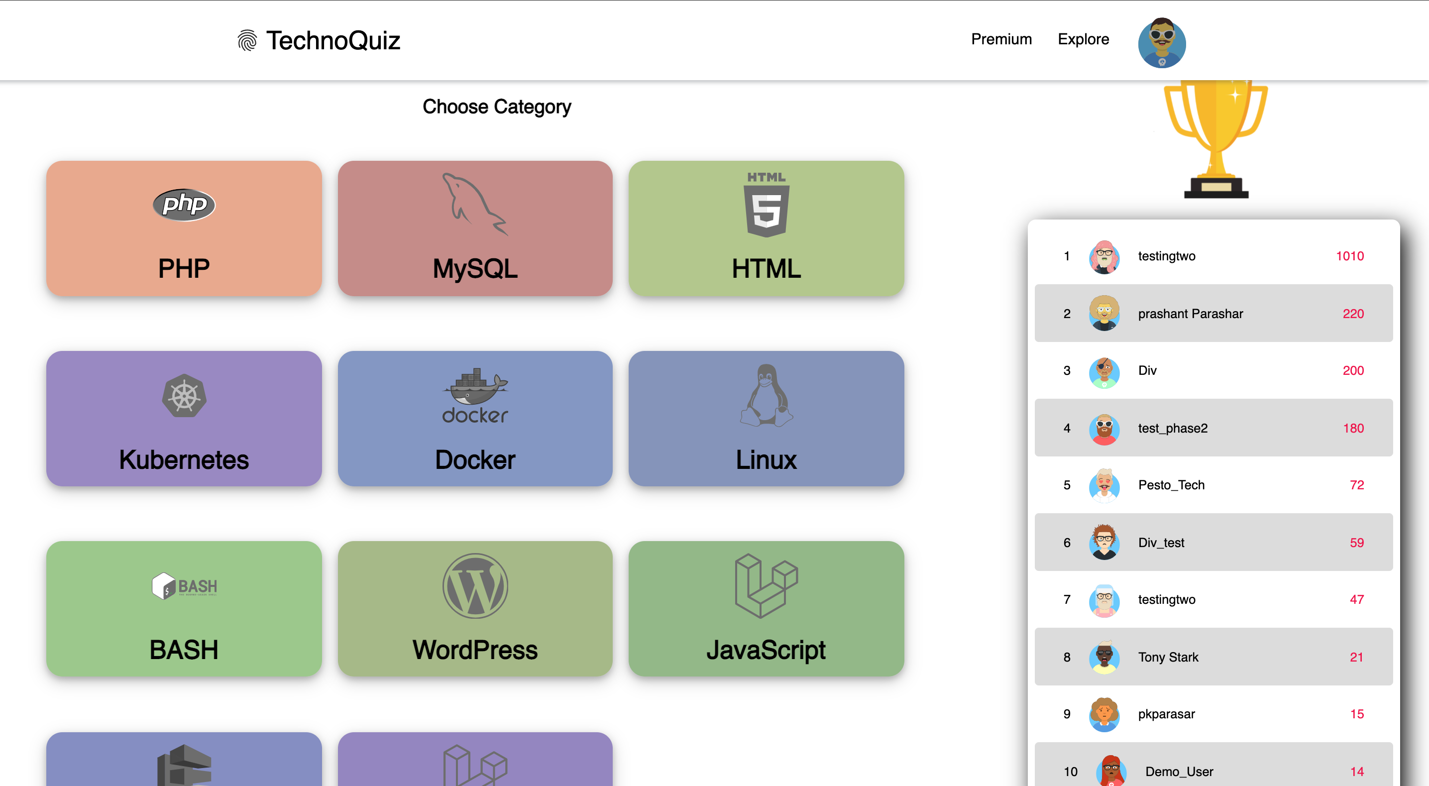 GitHub - pesto-students/N2-Eta-TechnoQuiz-Frontend: A fun and interactive Quiz app related to ...