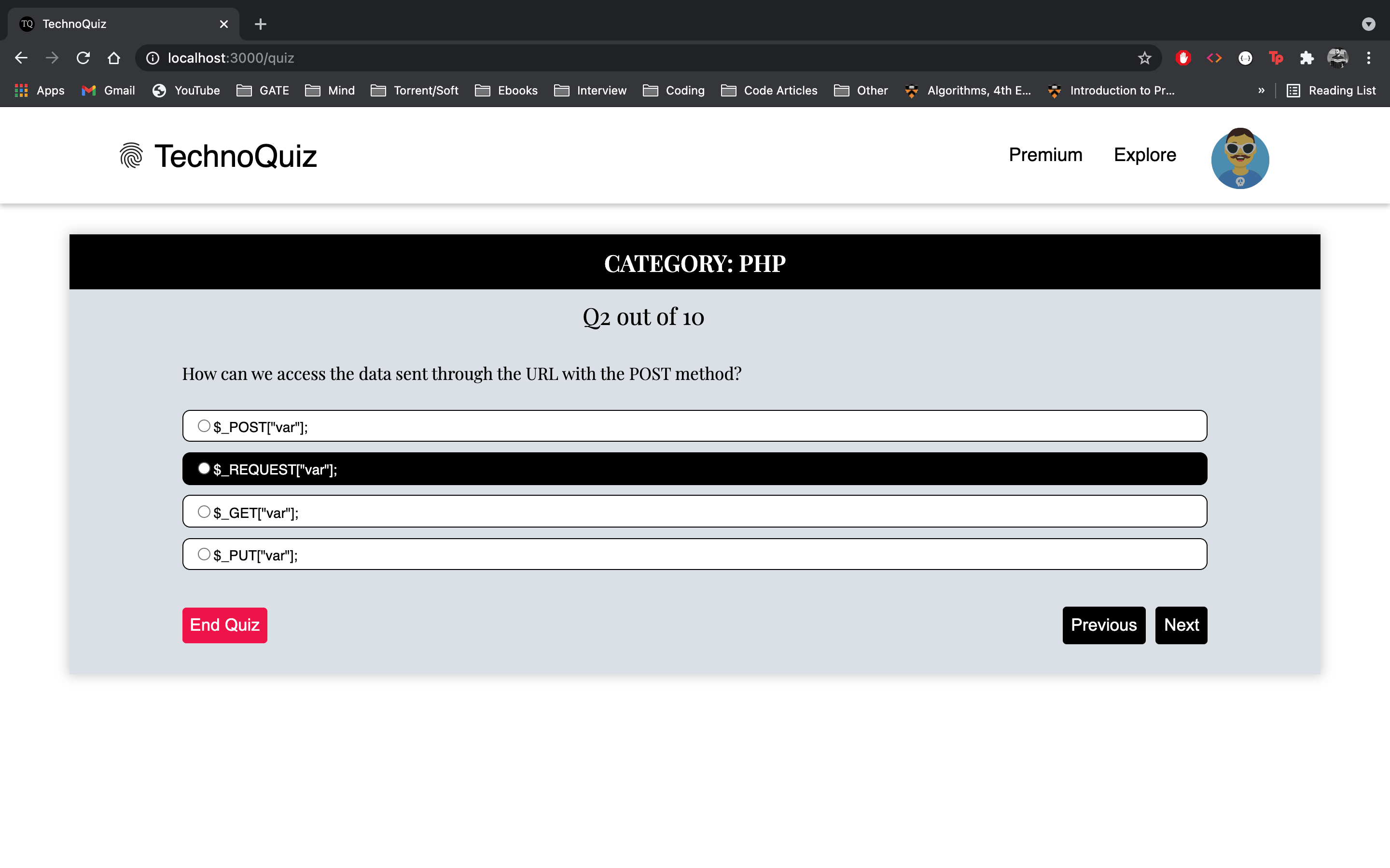 GitHub - pesto-students/N2-Eta-TechnoQuiz-Frontend: A fun and interactive Quiz app related to ...