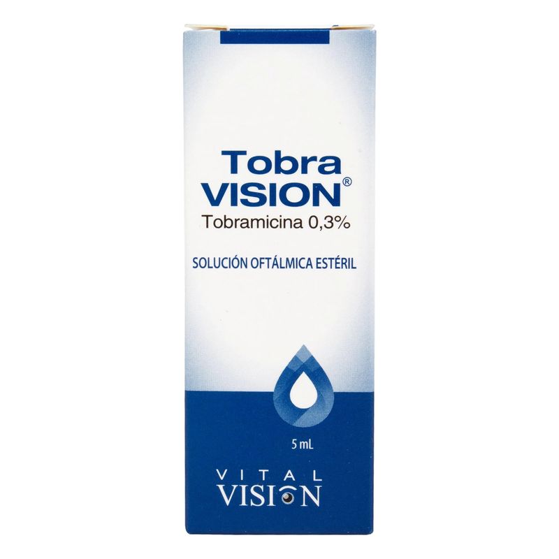 Tobra Vision (Tobramicina 0.3%) Solución Oftálmica x 5 mL | Droguería Belén