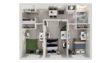 Avant 3D Student Apartment Tour in Toronto, Ontario - uForis