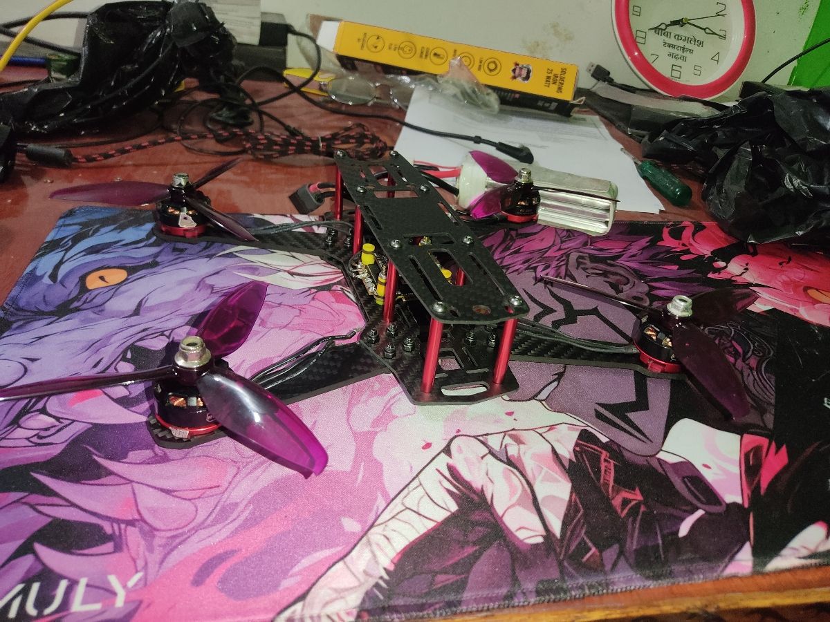 Zmr250 with tmotor f411 and speedybee 50a esc - ₹7.5k | IDRL Market | IDRL