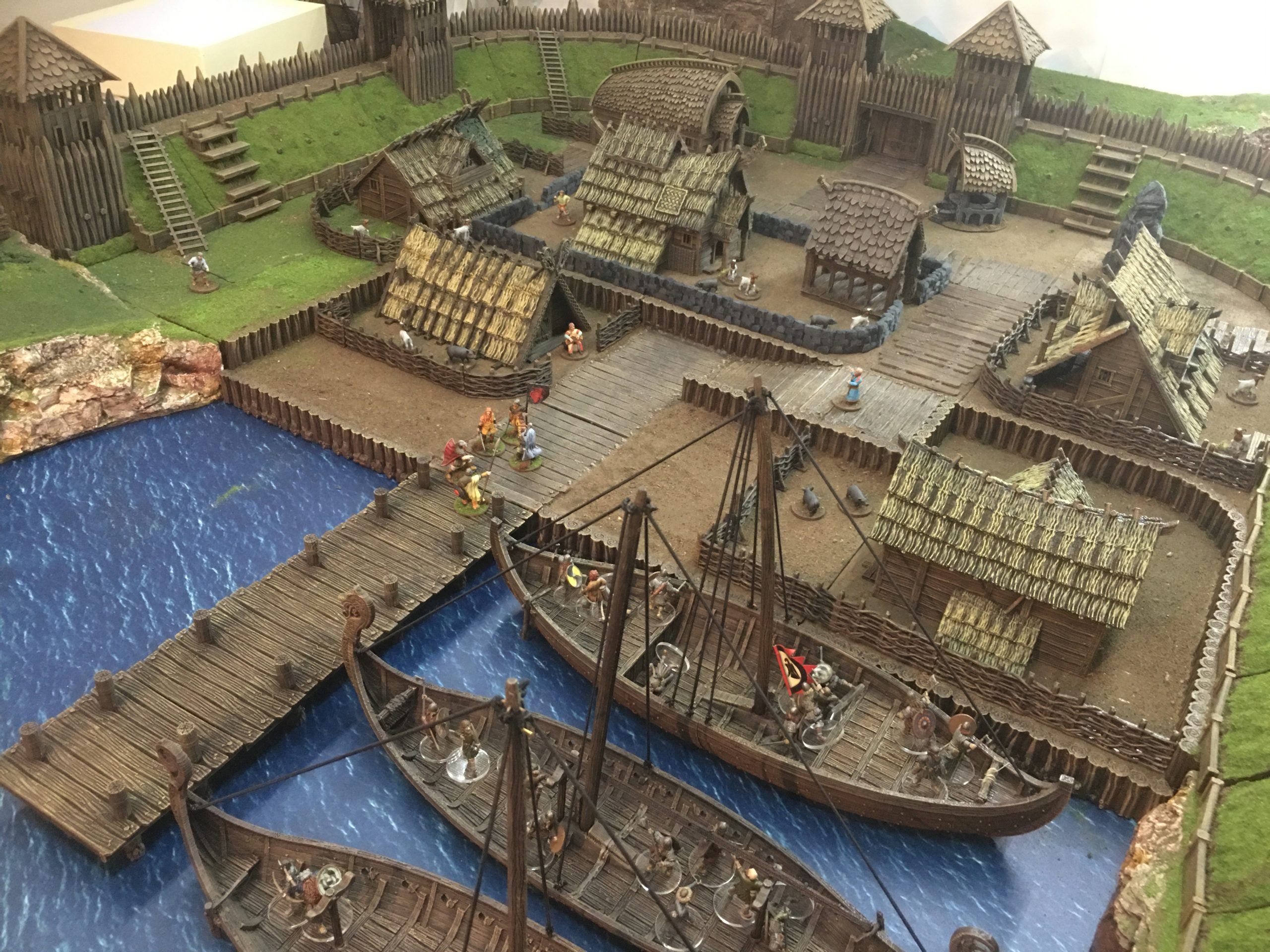 Dark Age Viking Harbour - Sally 4th