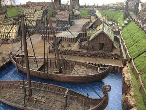 Dark Age Viking Harbour - Sally 4th