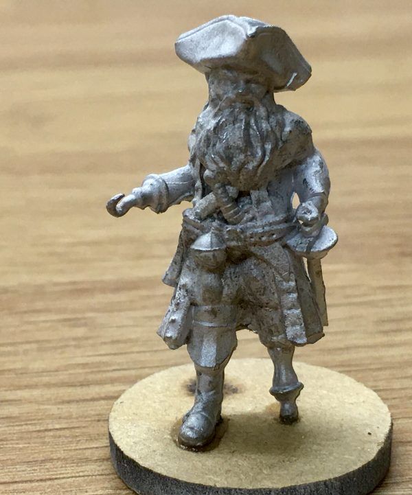 Long John Silver, Pirate with Wooden Leg - Sally 4th 28mm Fantasy ...