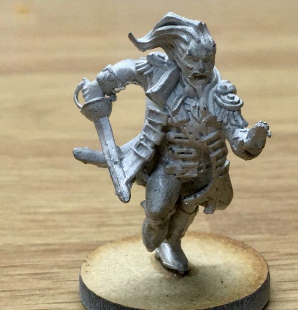 Vampire Pirate Captain - Sally 4th 28mm Fantasy & Gaming Miniatures
