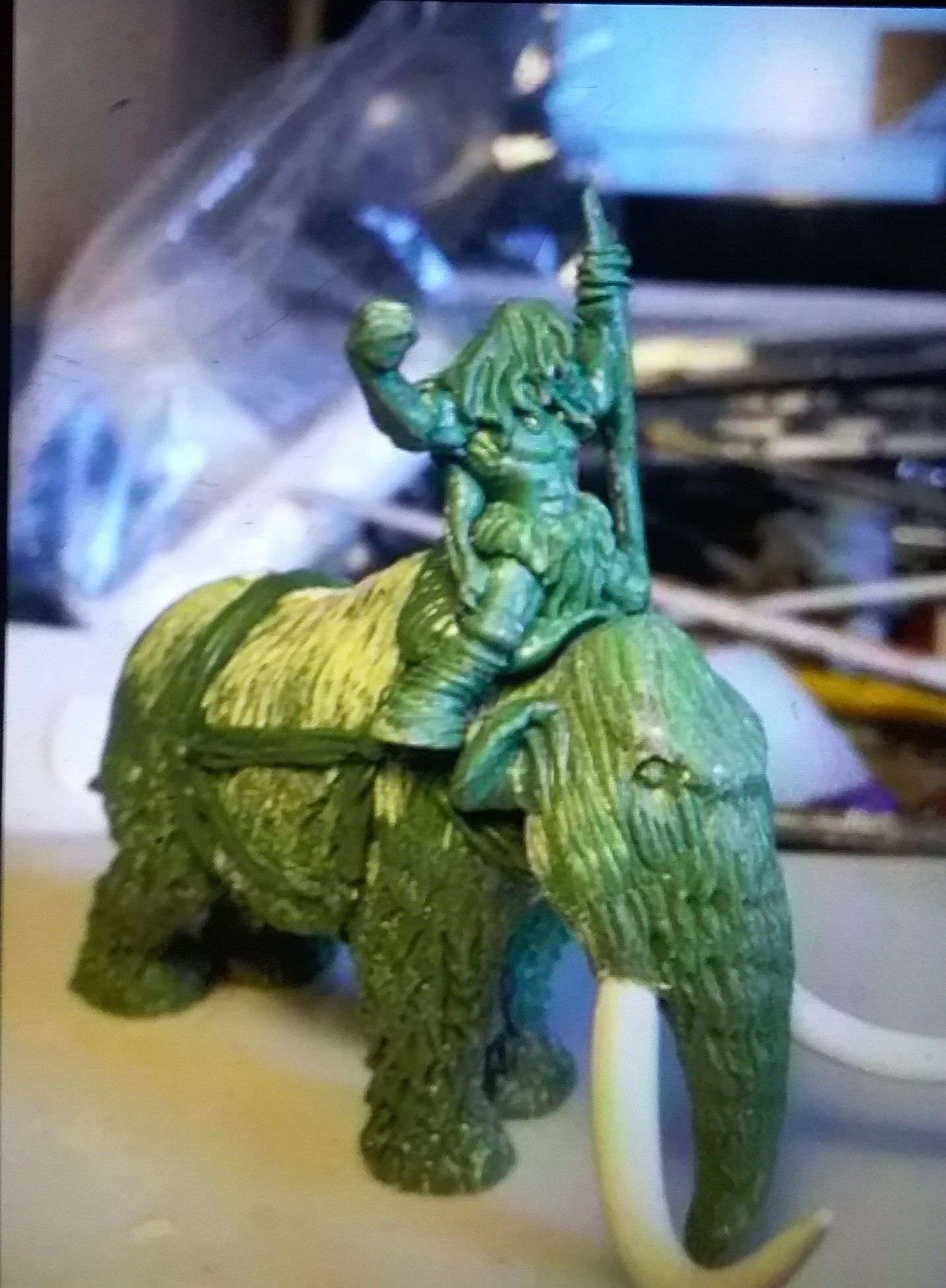 Mola Tribesman Mounted on Great Mammoths - Sally 4th 28mm Fantasy ...
