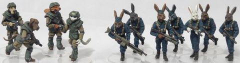 Albedo Skirmish Starter Set - Sally 4th 28mm Fantasy & Gaming Miniatures