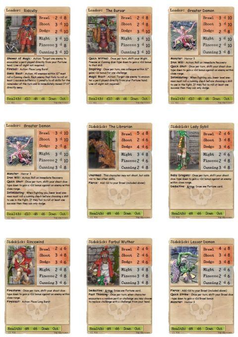 Pulp Alley Discworld / Unseen University Character Cards - Sally 4th ...