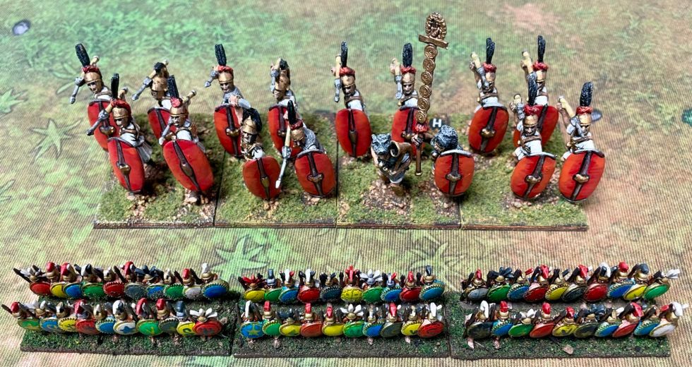 Warlord Games - Epic Punic Wars - Week 1: A start to painting - Sally 4th