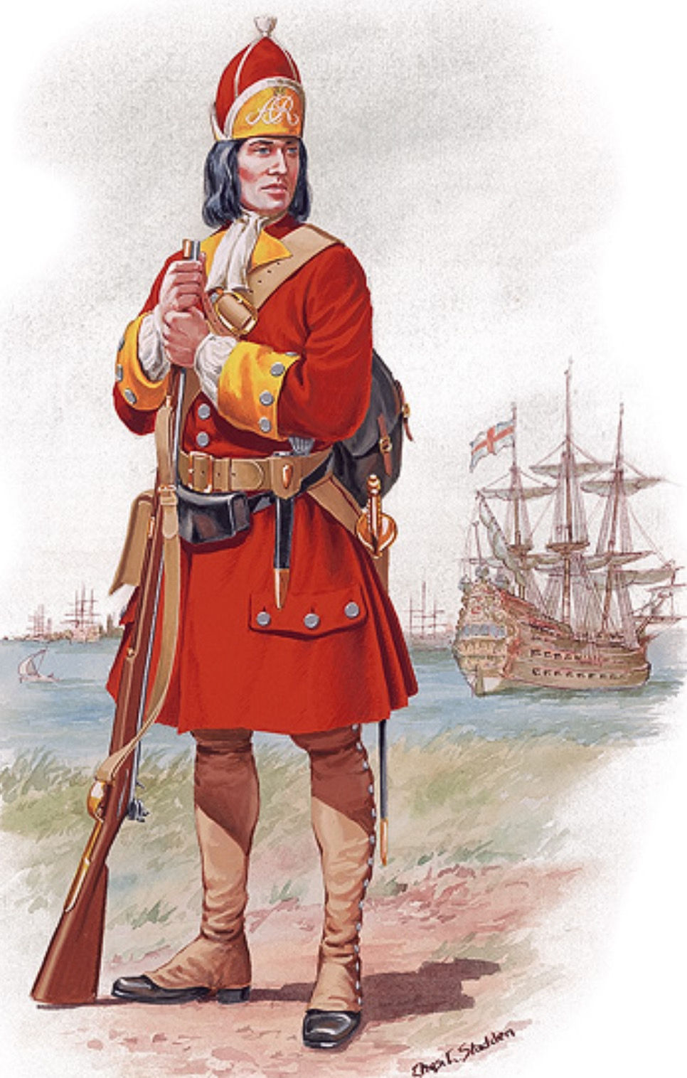 1714 English Marine Set - Sally 4th 28mm Fantasy & Gaming Miniatures