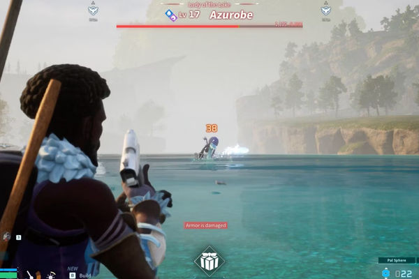 Conquering the Mighty Azurobe in Palworld