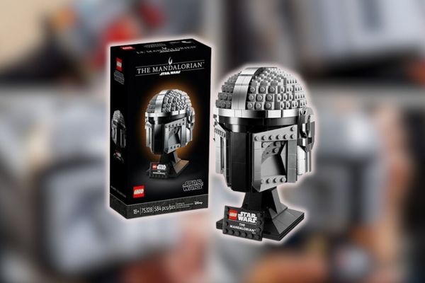 Construct an Iconic Mandalorian Helmet LEGO Set at 19% Discount
