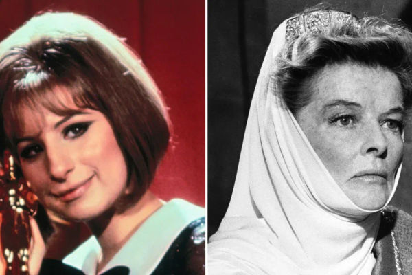 Exploring Oscar Ties: Barbra Streisand and Katharine Hepburn's Historic ...
