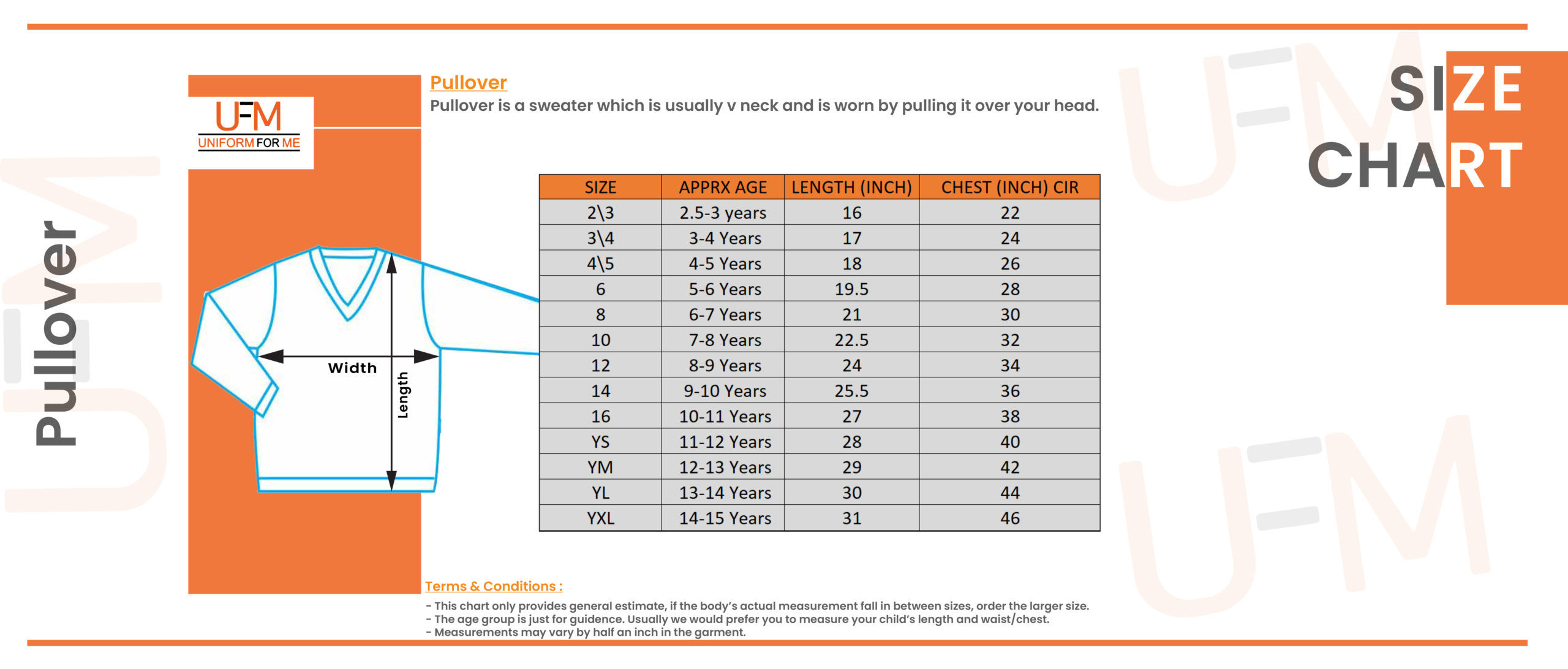Sizing – Uniform For Me