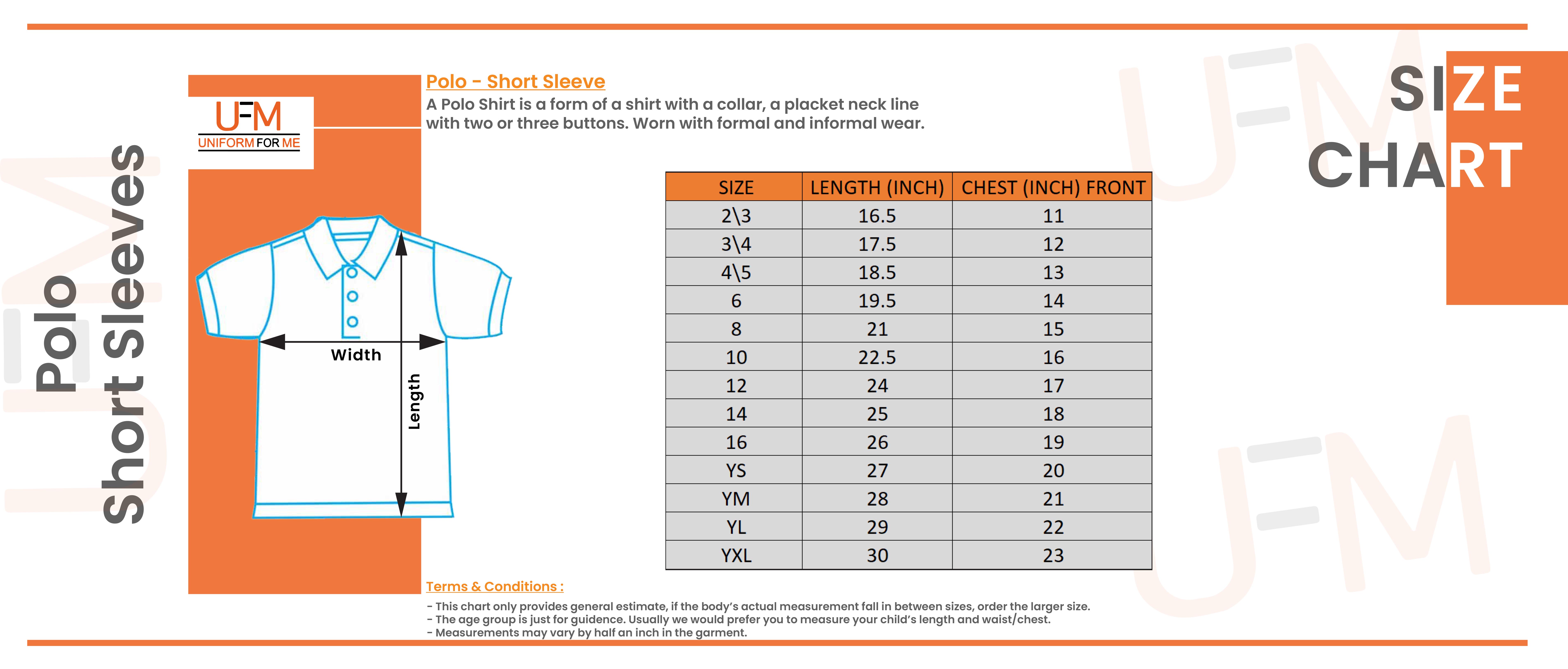 Sizing – Uniform For Me