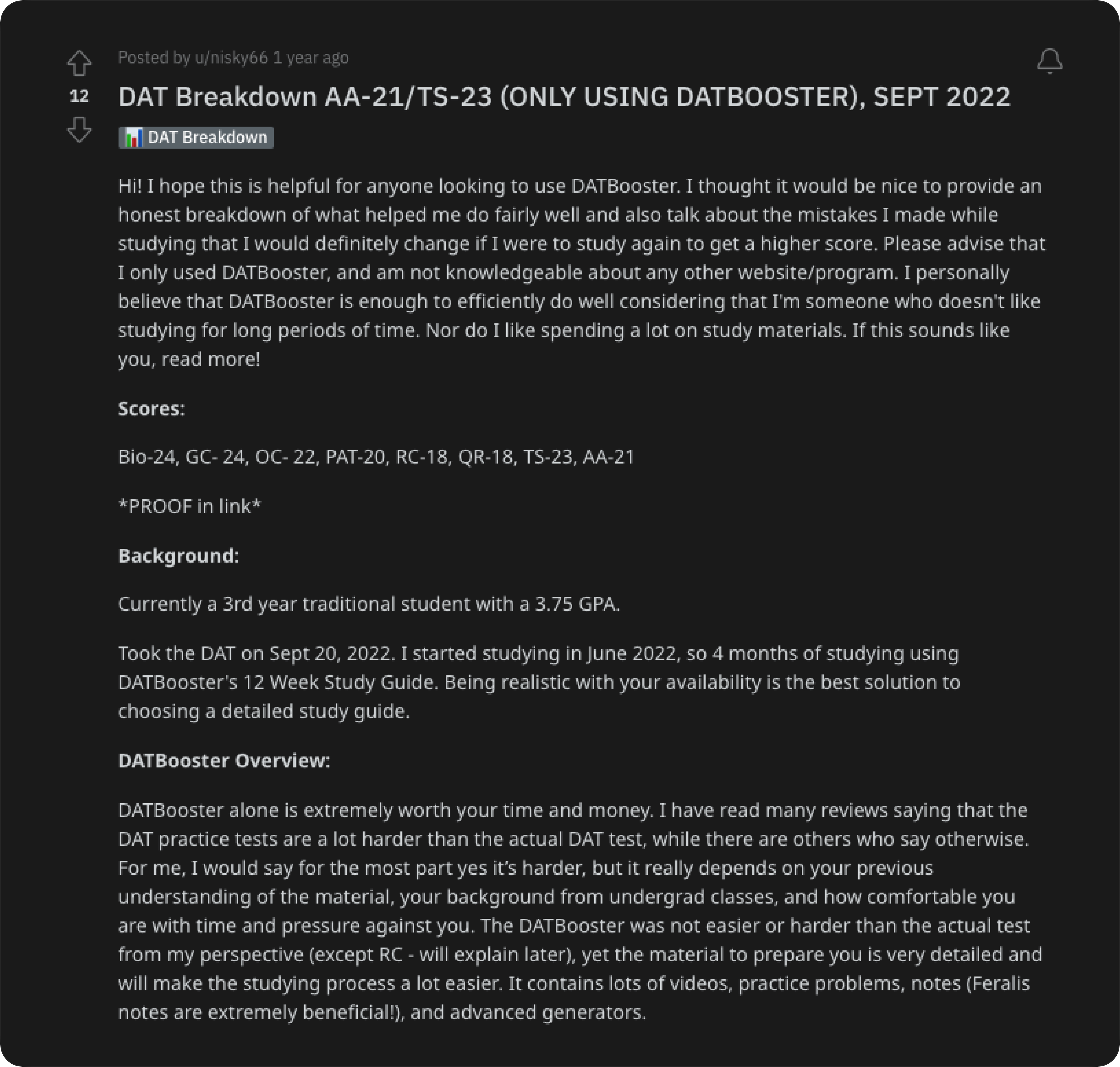 DATBooster | Success Stories