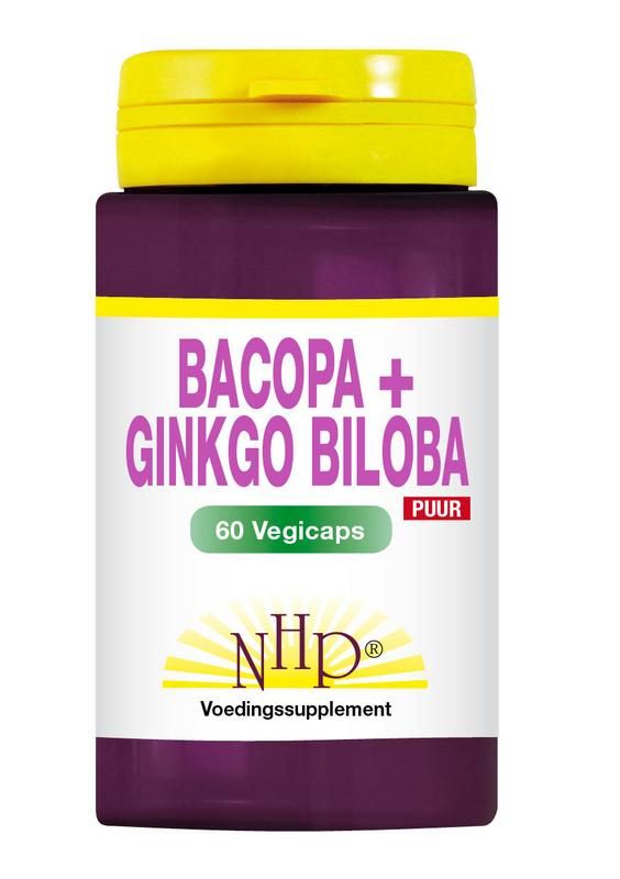 Bacopa Met Ginkgo Biloba Puur | eFarma Apotheek En Drogist