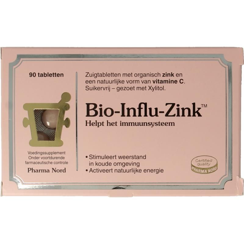 Bio Influ Zink Tablet (90 St). | eFarma Apotheek En Drogist