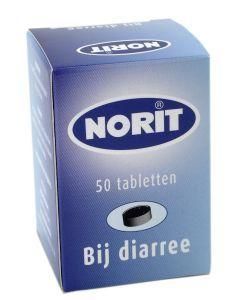 Norit Tablet 125mg (50 St). | eFarma Apotheek En Drogist