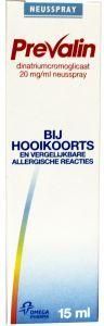 Prevalin Dinatriumcr Neusspray 20mg/ml 15ml