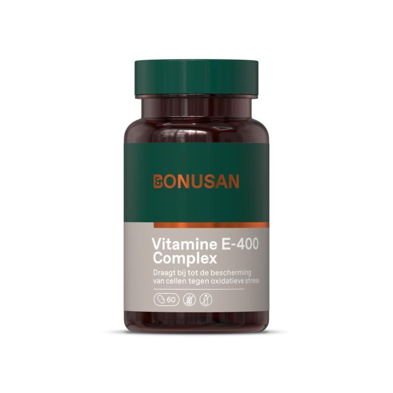 Bonusan Vitamine E- 400 Complex Licaps (60 St). | eFarma Apotheek En ...