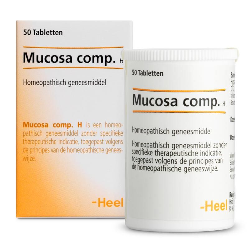Heel Mucosa Compositum H Tablet (50 St). | eFarma Apotheek En Drogist