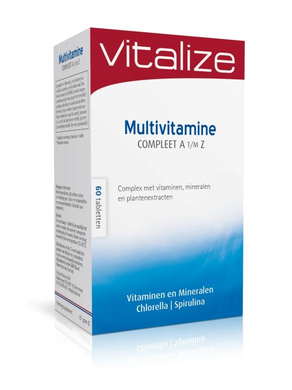 Vitalize Multivitamine Compleet A T/m Z Tablet 60st