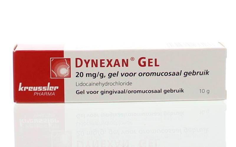 Dynexan Gel Oromucosaal 20mg/g 10g